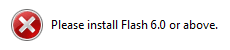 Flash Player Errors
